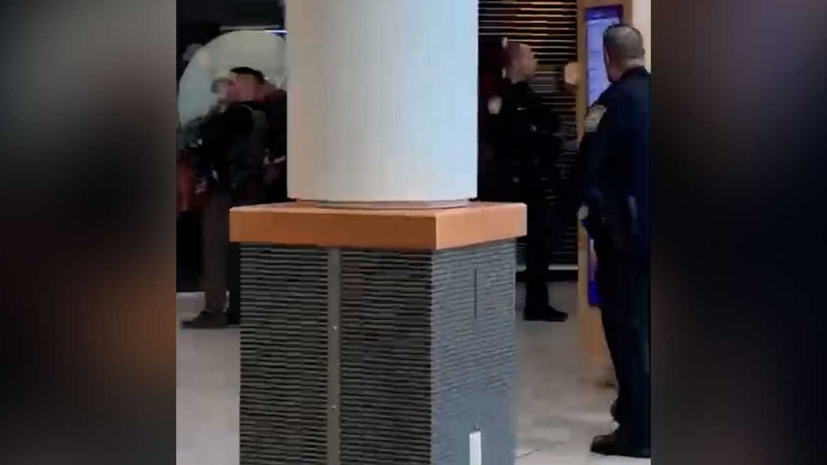 Video shows police inside Maine Mall after shooting