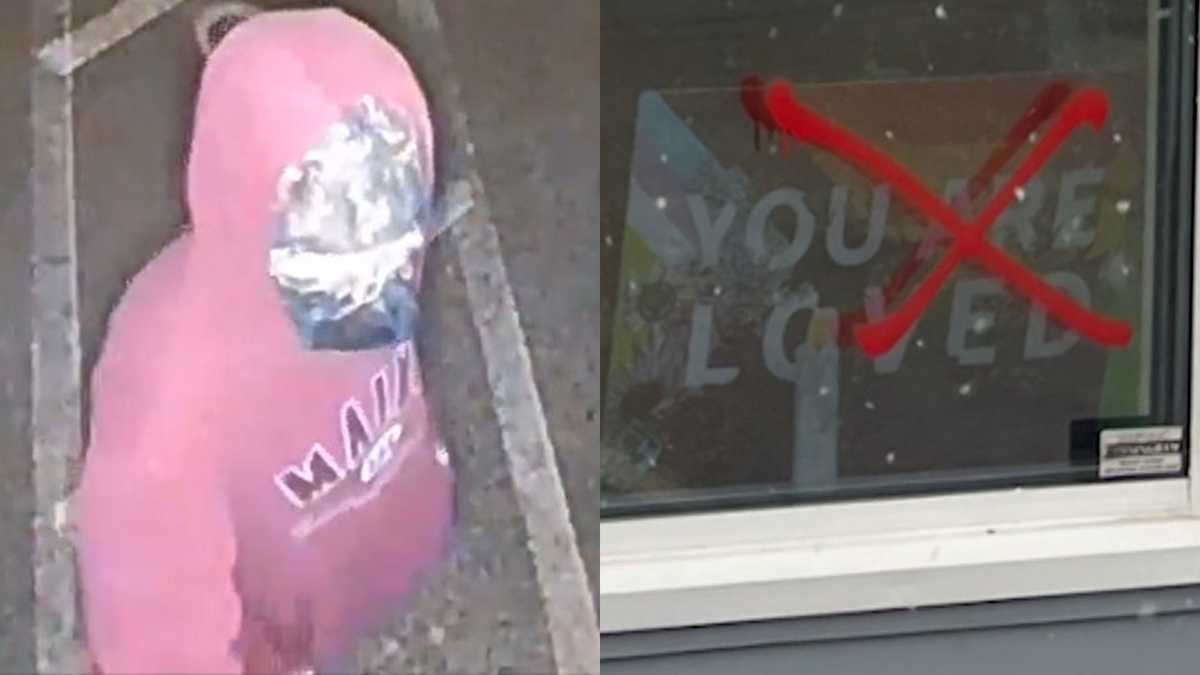 10 buildings, including synagogue, tagged with hateful graffiti