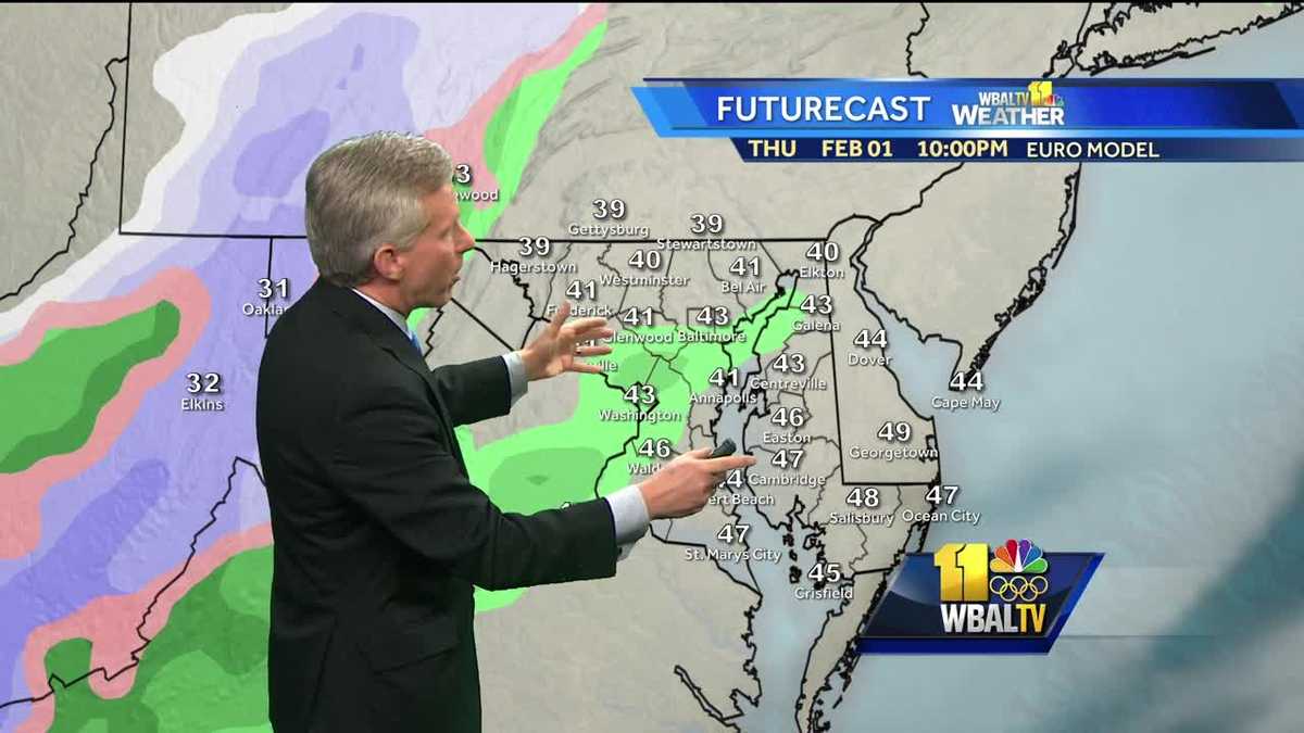 Spring-like temps, but rain Thursday
