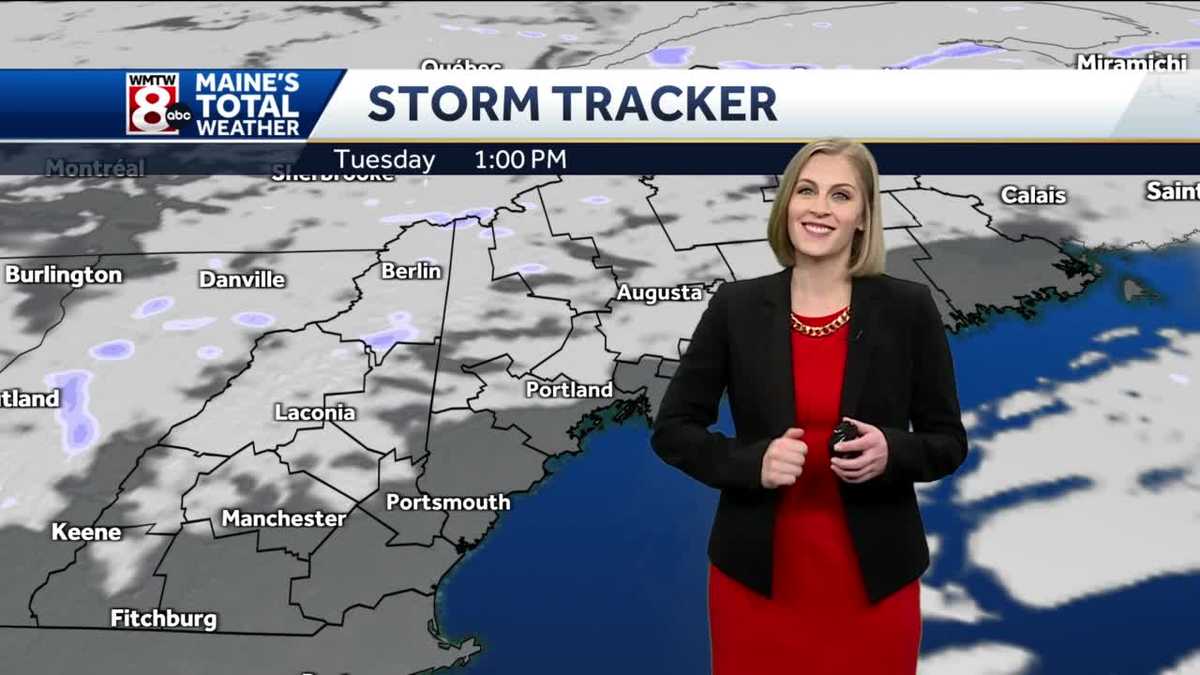 Few flakes fly ahead of late-week warmup