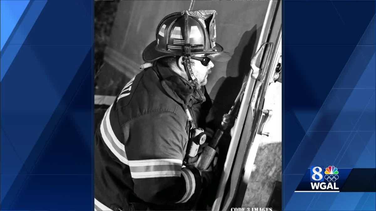 Community pays tribute to firefighter who died from COVID-19