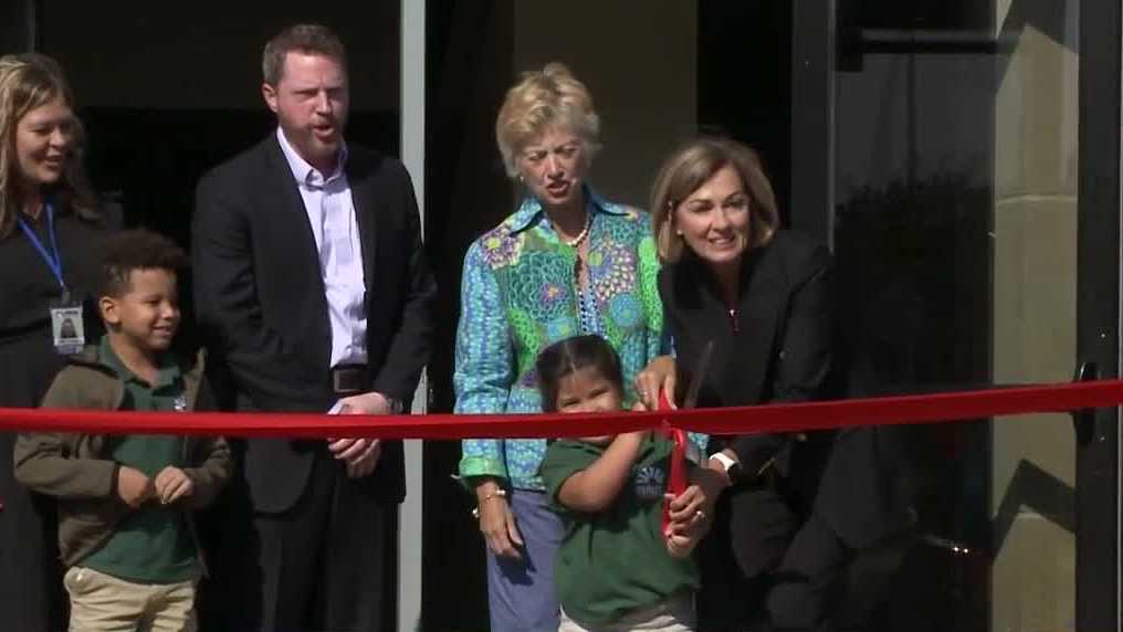 Gov. Reynolds attends ribbon-cutting ceremony for new charter school