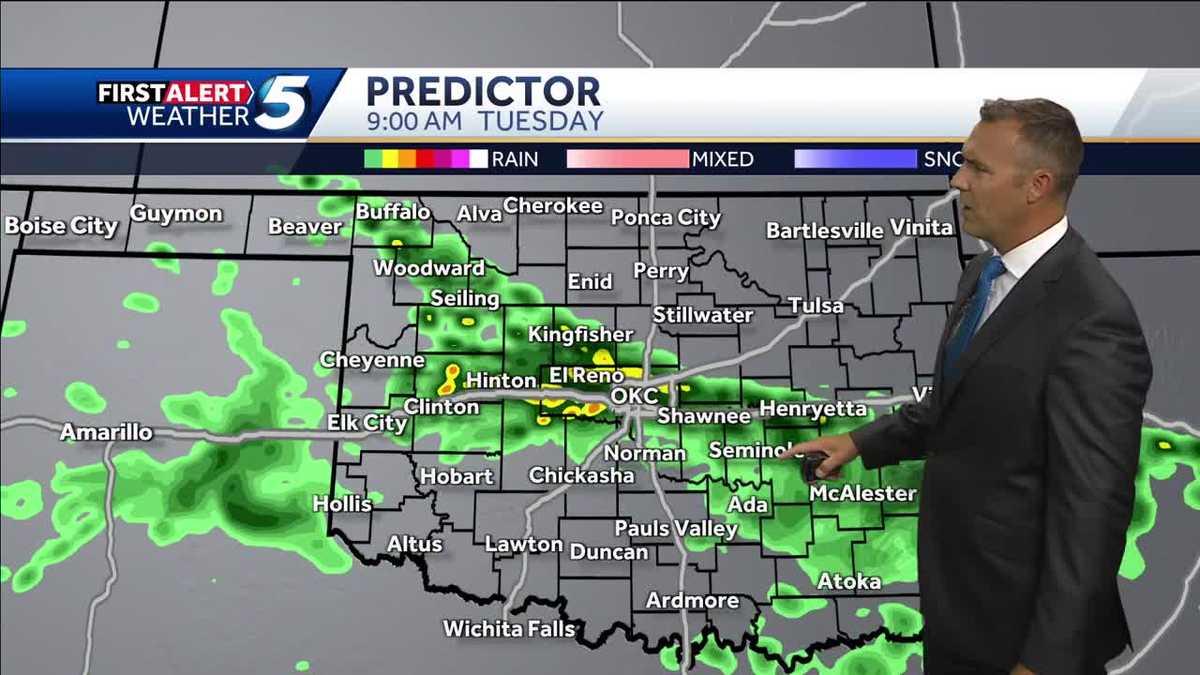 TIMELINE: Oklahoma sees morning flood risk as rain continues