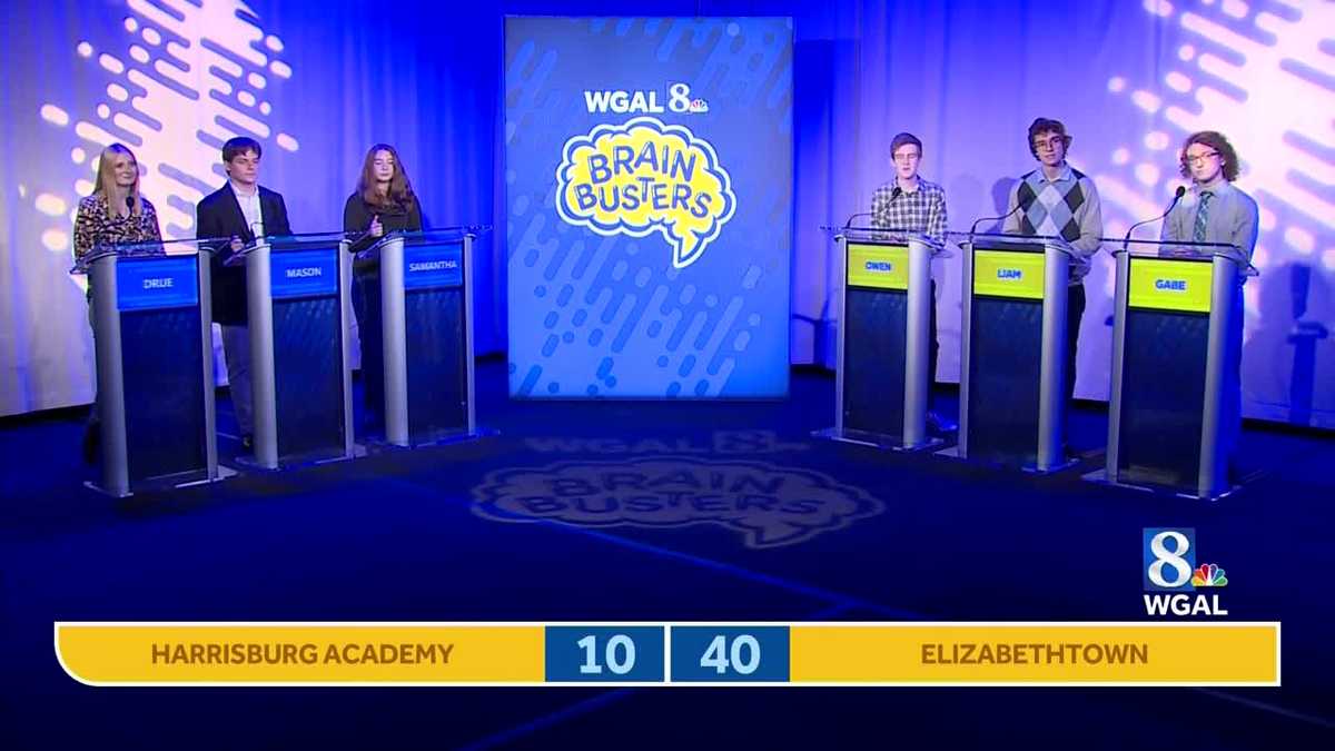 WGAL 8 Brain Busters: Harrisburg Academy vs Elizabethtown