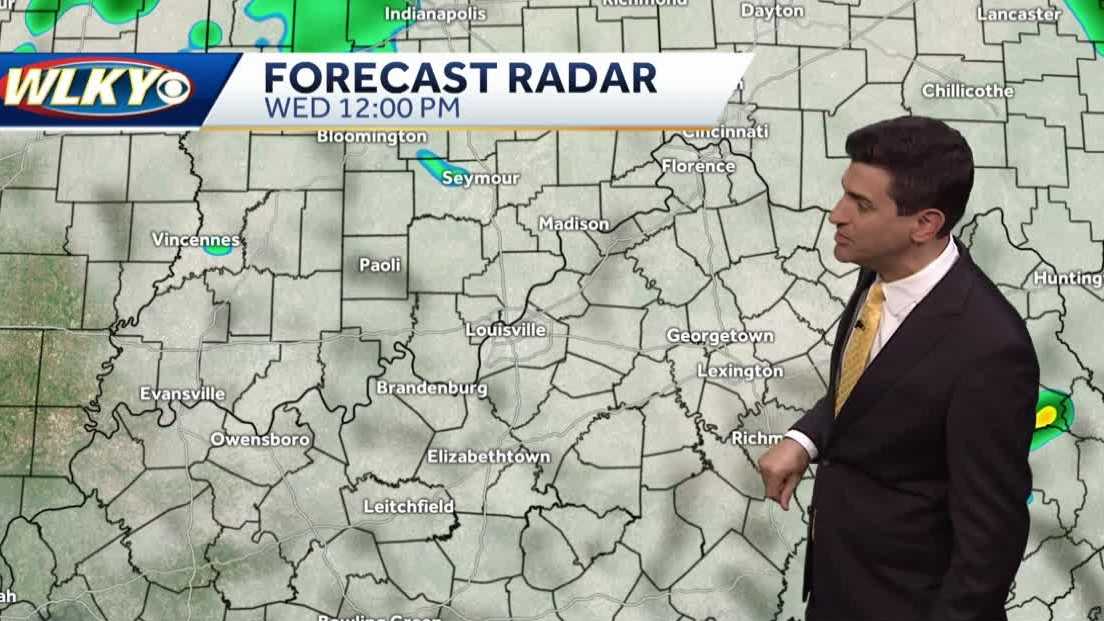 Shower chances continue Wednesday