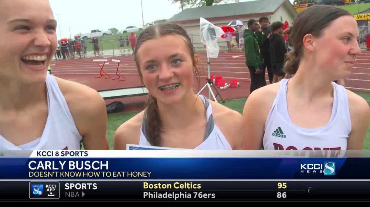 Boone runner spills honey, makes it to State