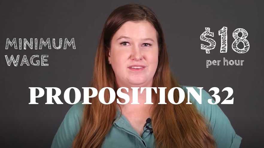 What is Prop 32? California minimum wage would rise to $18