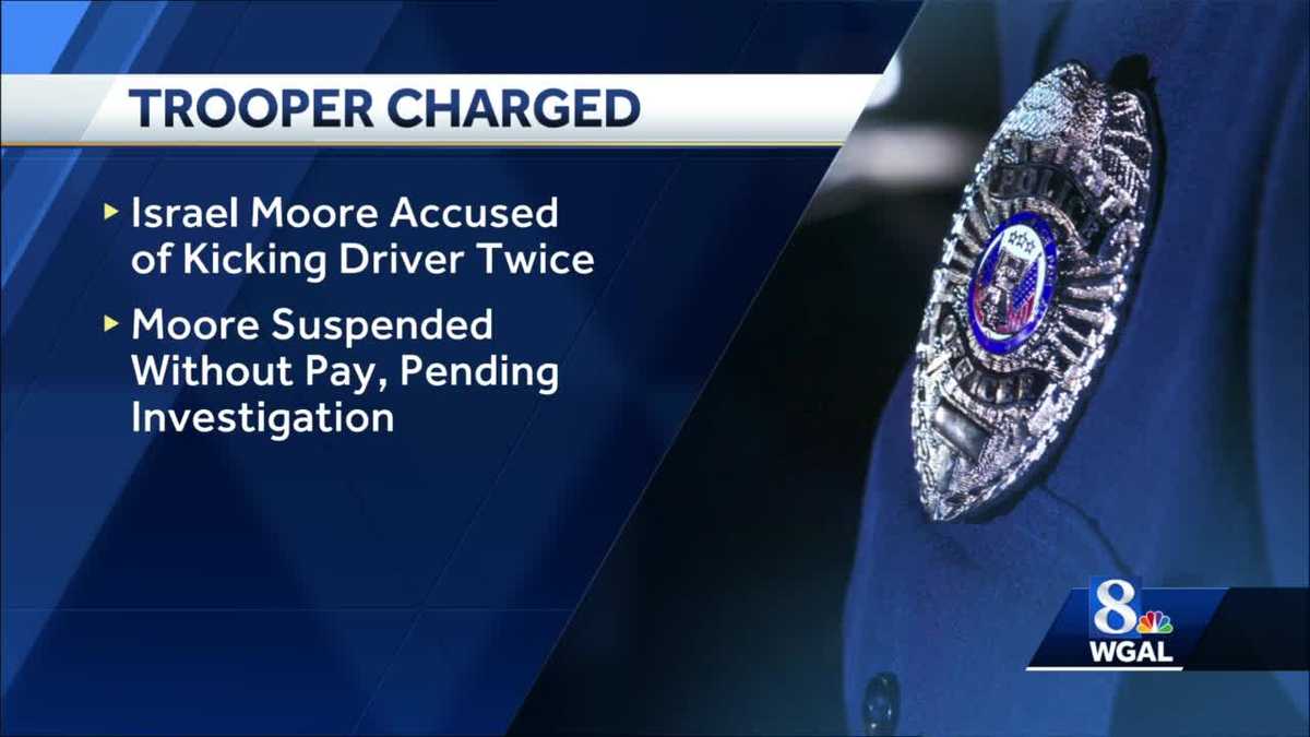 Pennsylvania State Police trooper charged with simple assault