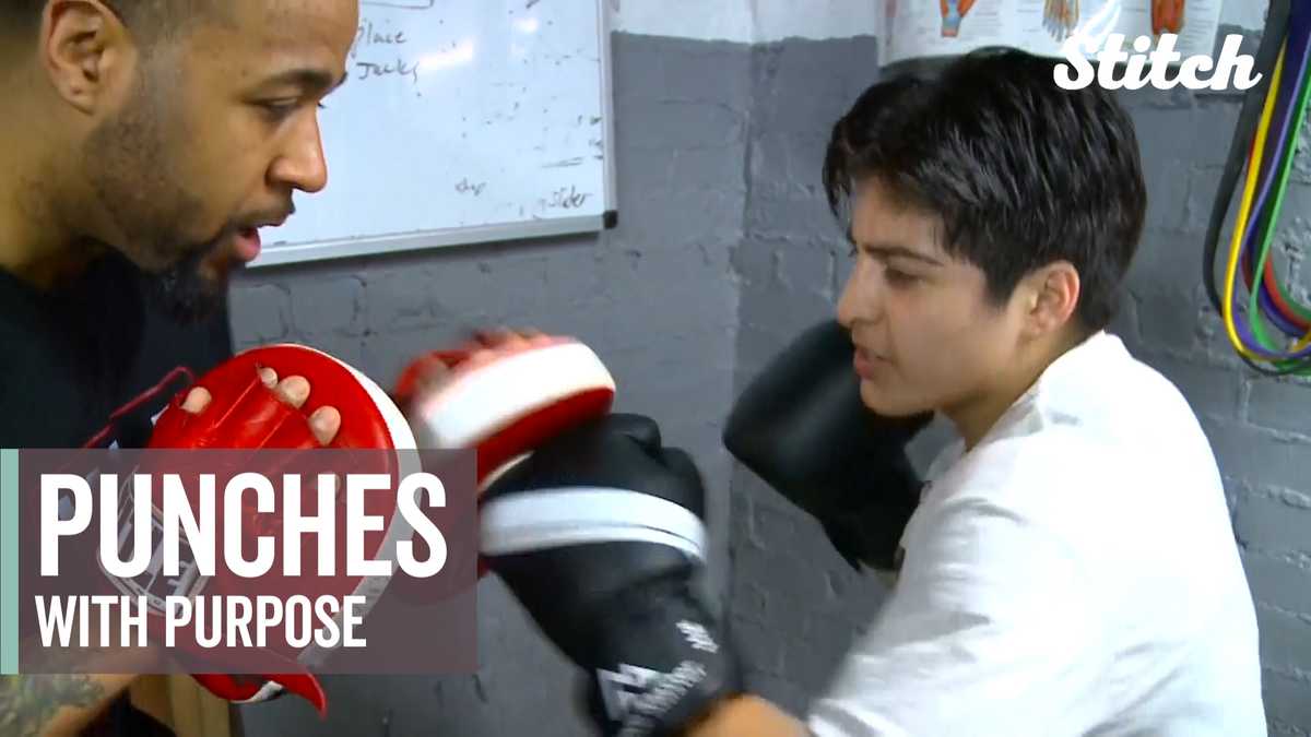 Boxing coach encourages his students to stay off the streets and in the ...
