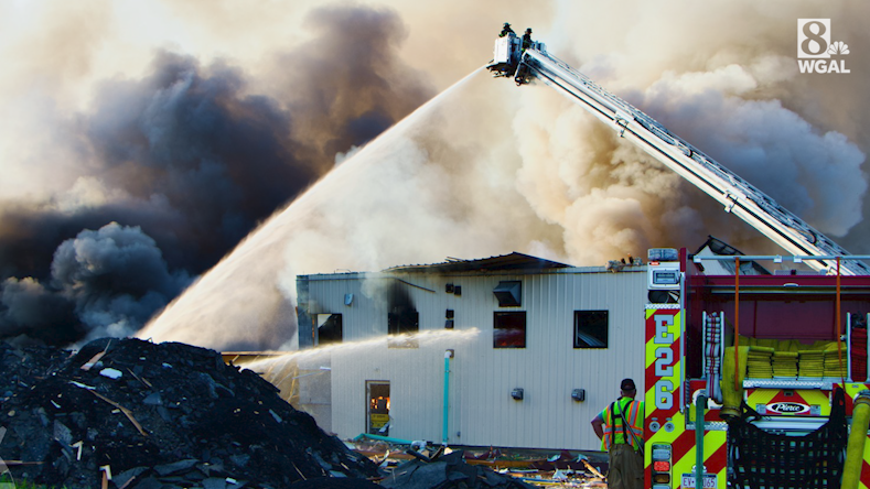 Photos show aftermath of storage building explosion in Lancaster County ...