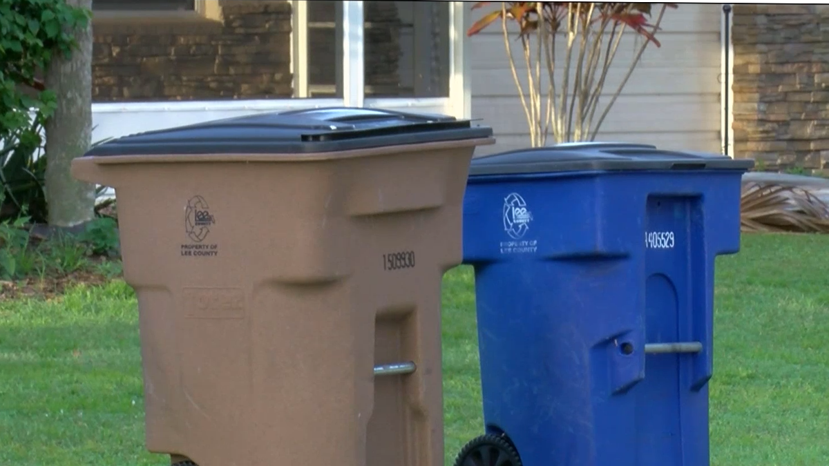Waste Management to suspend trash collection in Lee County on Thursday