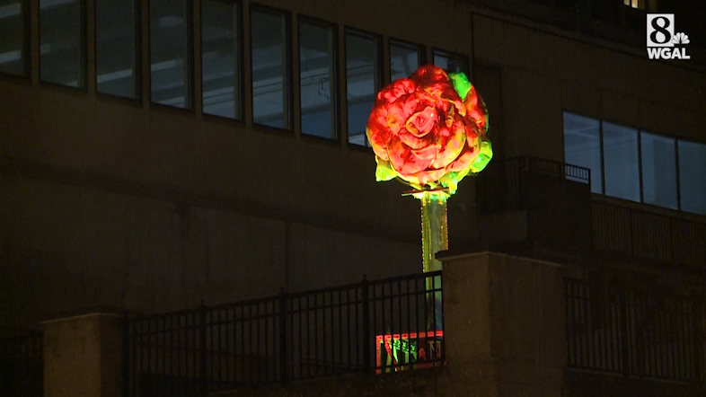 From the archives: Lancaster red rose drop