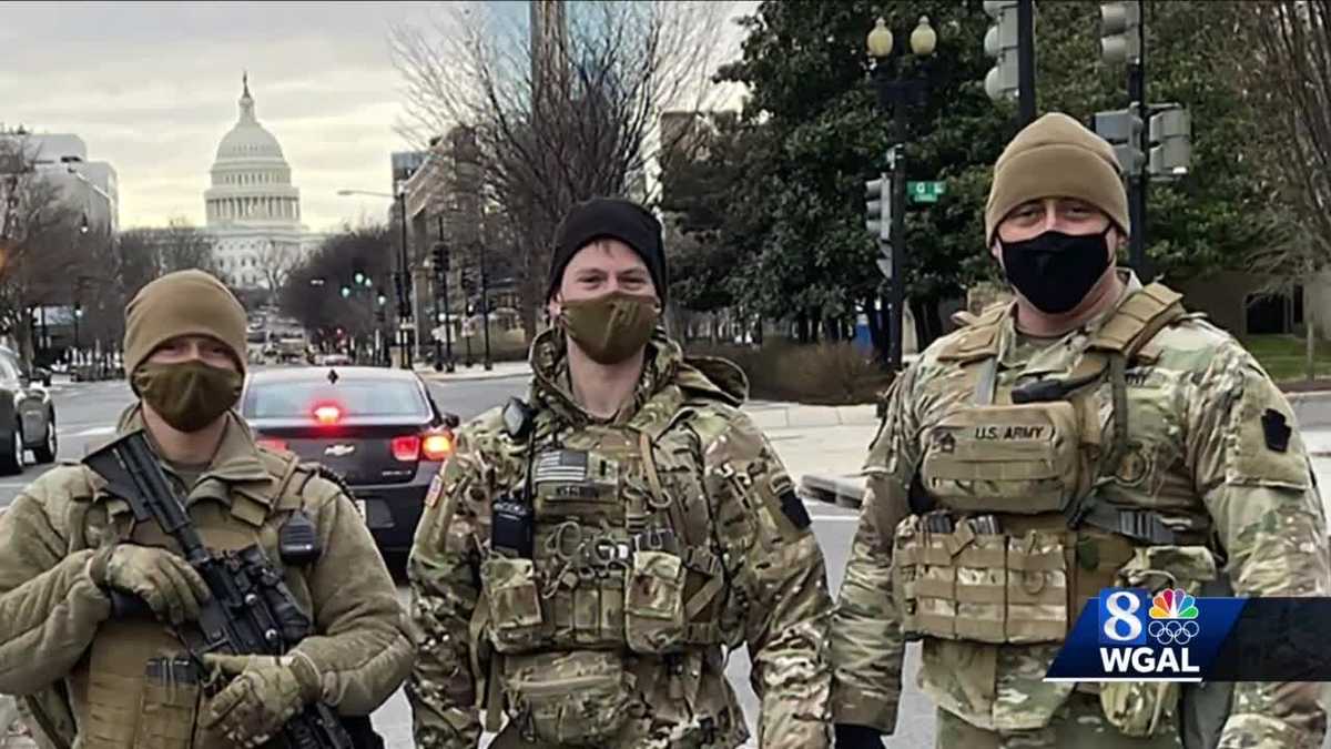 PA. LAWMAKER returns home from National Guard deployment to Washington, DC