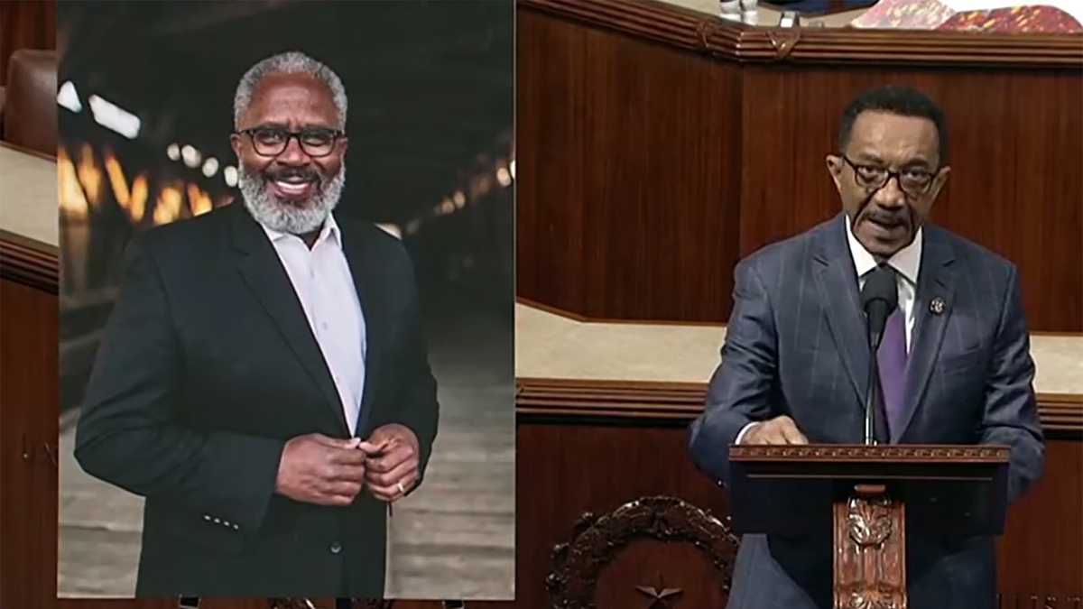 U.S. Rep. Kweisi Mfume pays tribute to Tim Tooten