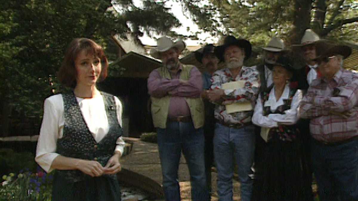 Reporter spoke in poems during visit to cowboy camp in 1994