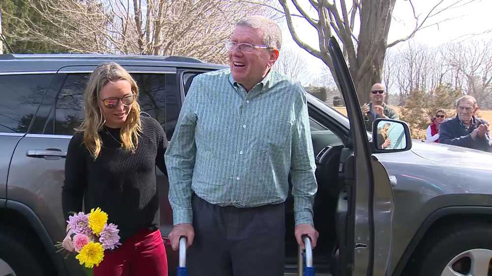 Mass. man who contracted deadly EEE virus makes long-awaited homecoming