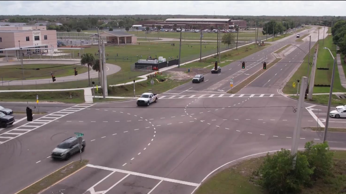 Construction begins on roundabout near busy Fort Myers intersection