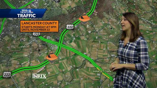 Stretch of Route 222 near Ephrata, Lancaster County, to have lane ...