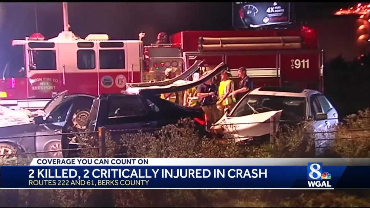 TWO MEN trying to change tire killed on Route 222 in Berks County, Pa.