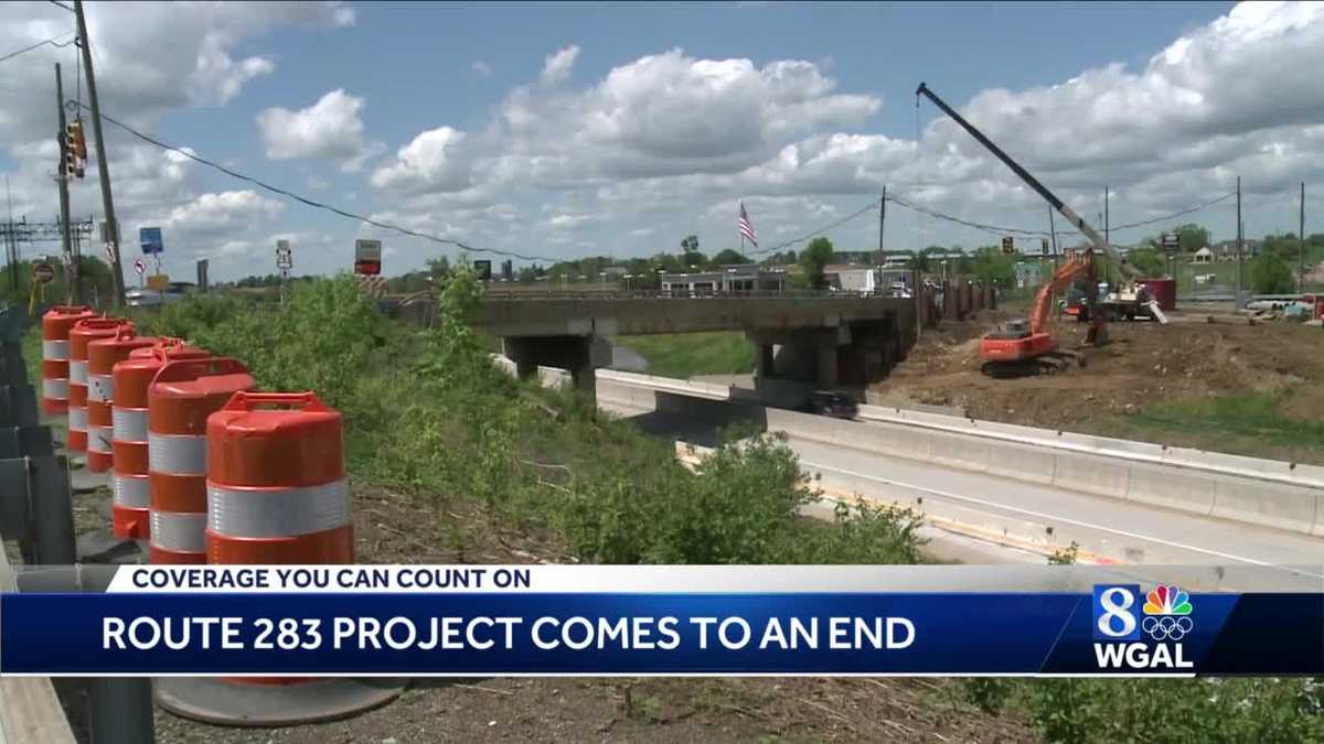 Route 283 project in Lancaster County, Pa., comes to an end