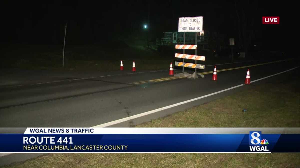 Route 441 shut down for emergency repairs in Lancaster County, Pa.