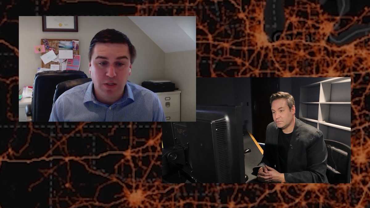 Watch cellphone data reveal the impact of social distancing