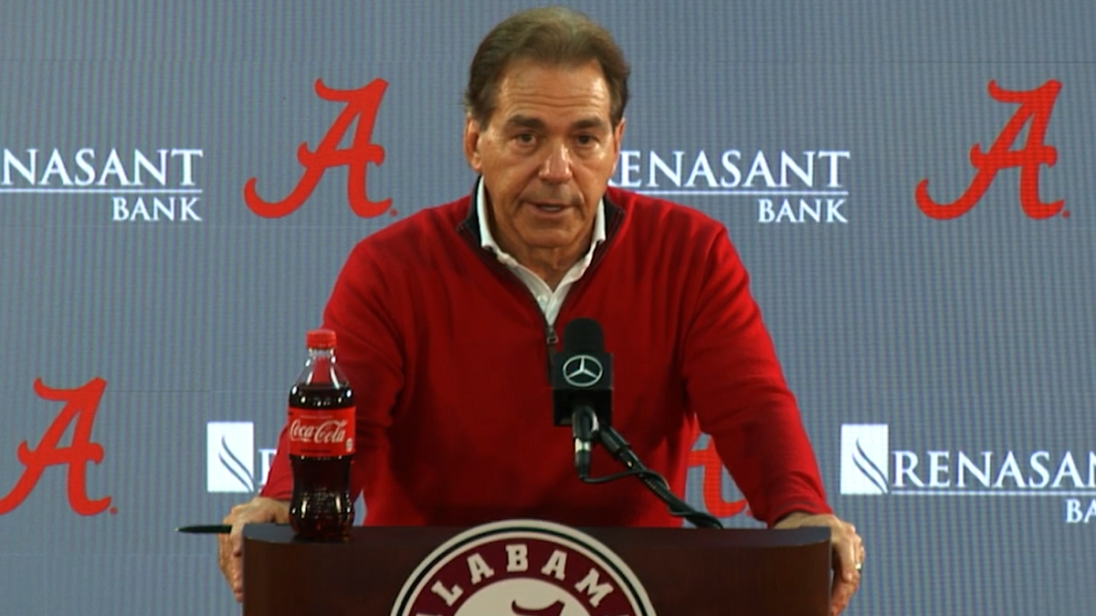 Nick Saban previews Bama vs LSU game, shares update on Trey Sanders