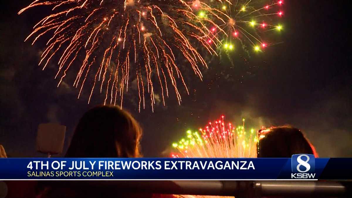Biggest 4th of July fireworks show in Monterey County lights up the sky ...