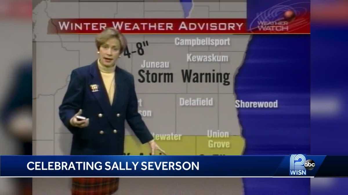 Celebrating Sally Severson with a tribute on her last day