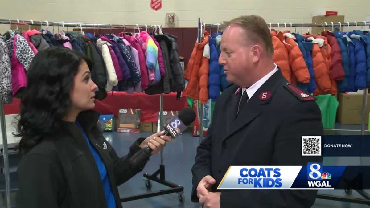 WGAL, Salvation Army Coats for Kids drive starts