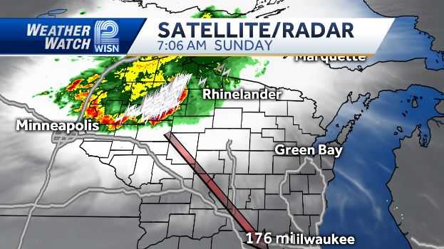 VIDEOCAST: Stormy Sunday Timeline