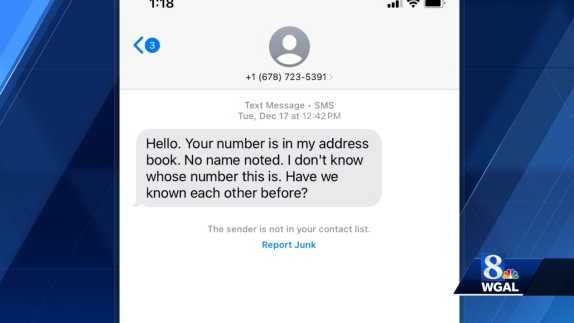 How to avoid wrong number text scam