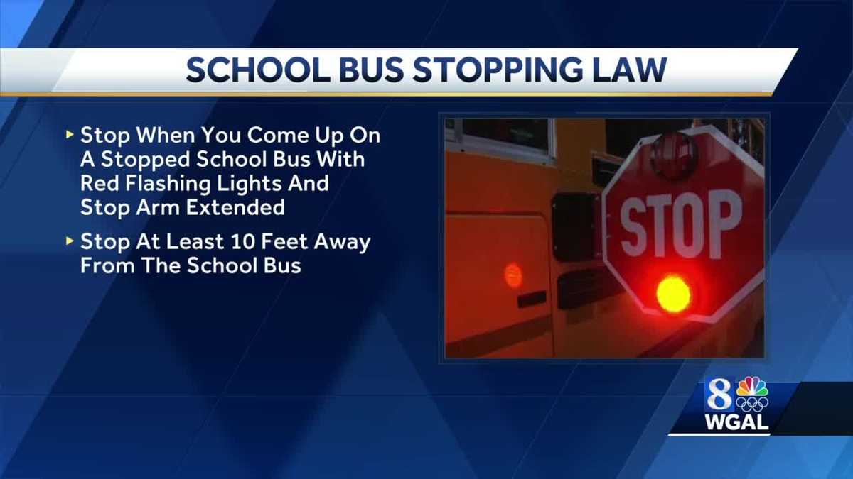Time for a back-to-school review - Pennsylvania's school bus stopping law