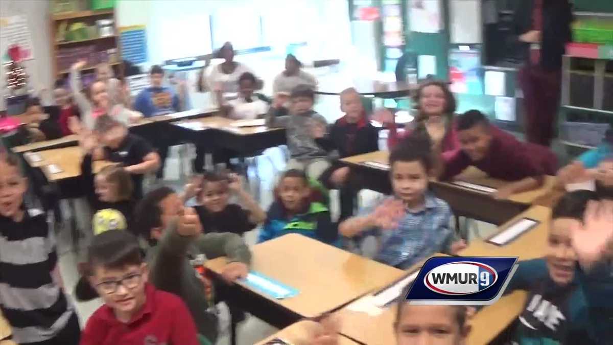 School visit: Dr. Crisp Elementary in Nashua