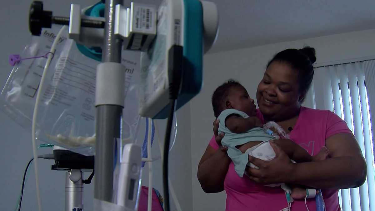 Smallest baby ever born at Golisano Children's Hospital goes home