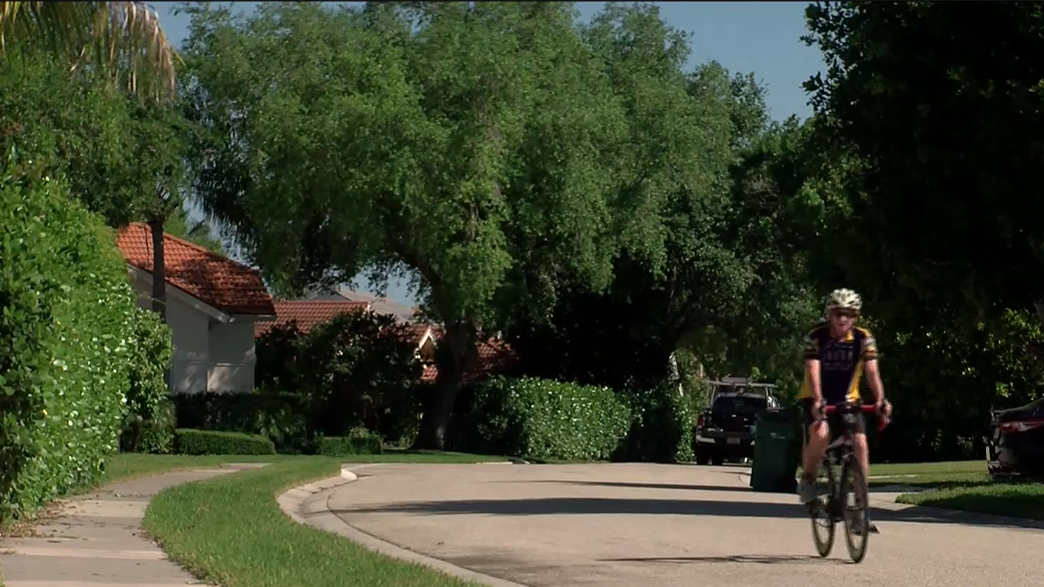 A man takes 90-mile bike ride for his 90th birthday
