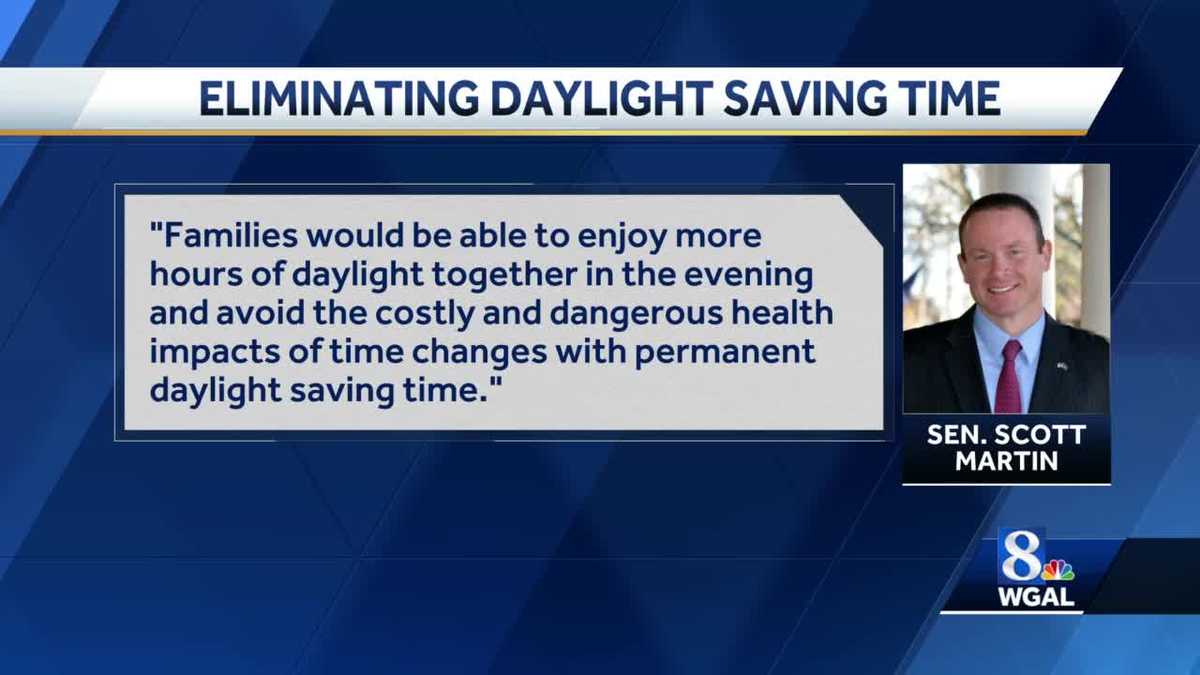 Pa. lawmaker wants to end time changes