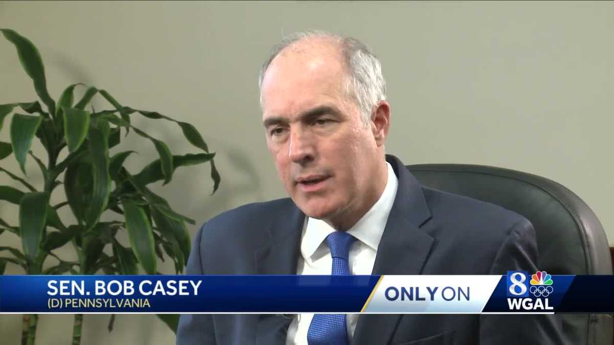 Exclusive: Sen. Bob Casey talks about gun reform, health care
