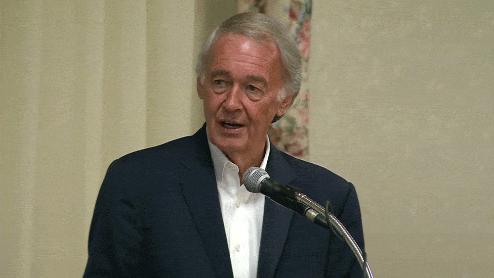 Markey hits campaign trail after Kennedy enters US Senate race