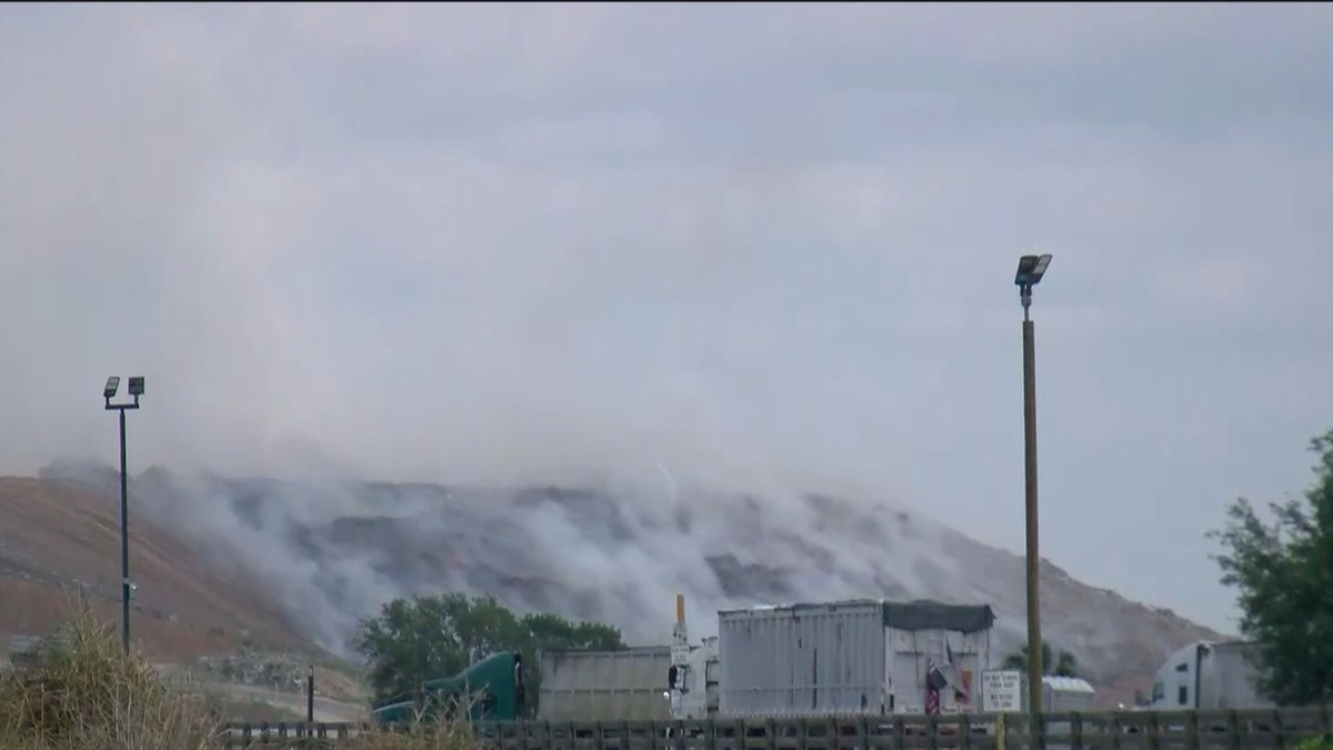 Landfill fire in DeSoto County poses week-long smoke hazard