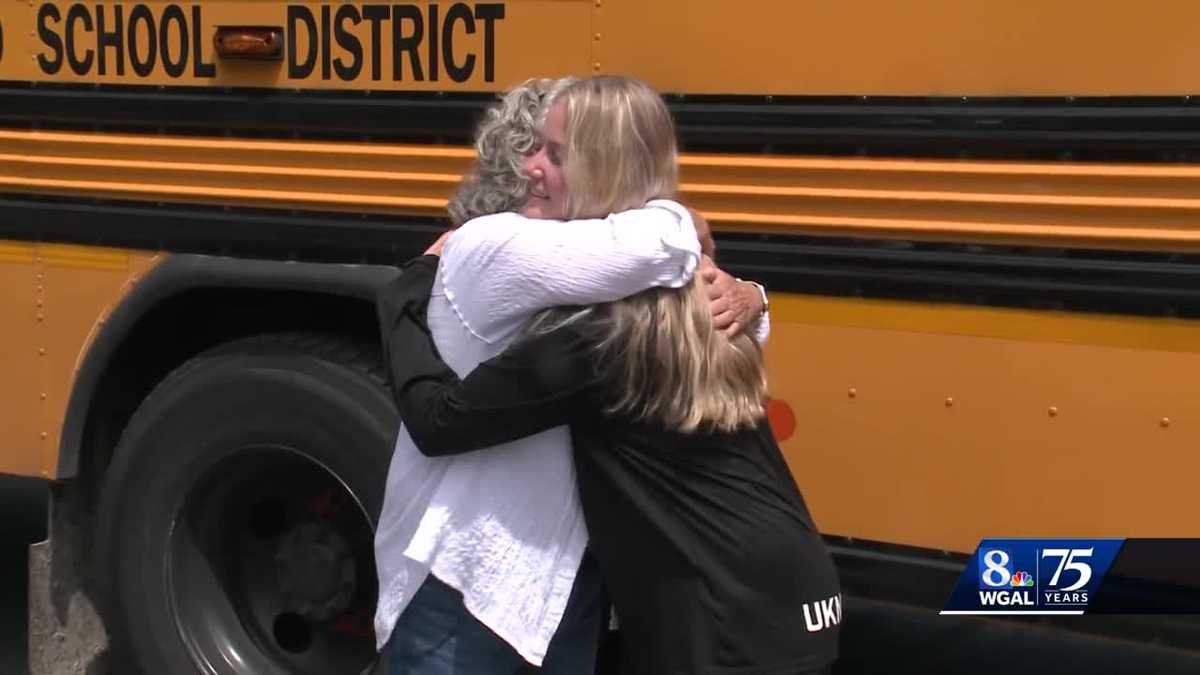 Lancaster County school bus driver recognized in unlikely place