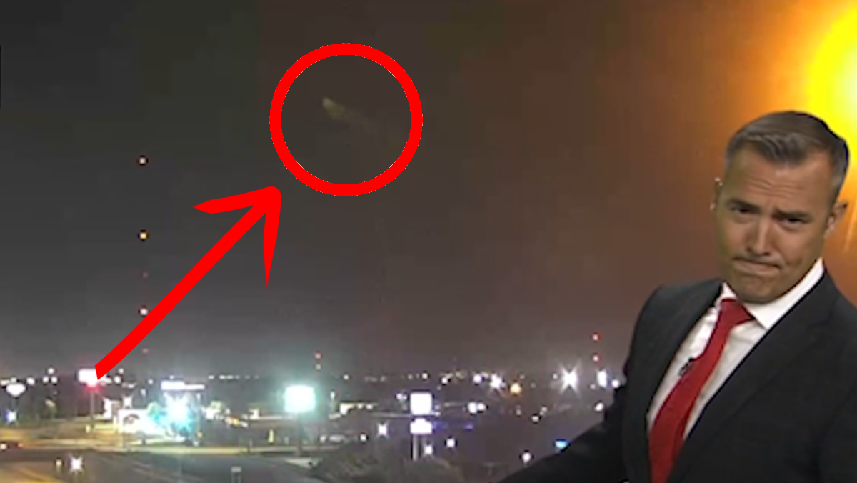 Possible shooting star caught on camera during KOCO 5 forecast