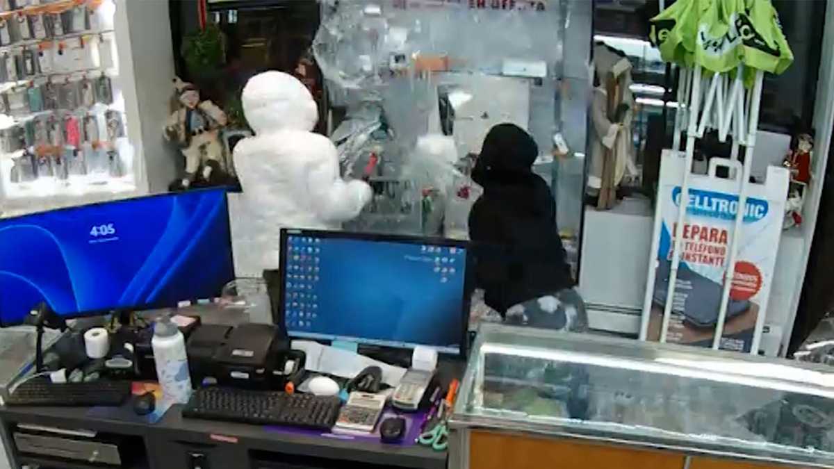 Smash and grab: Thieves steal electronics from East Boston store