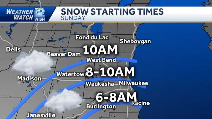 VIDEOCAST: Snowy Sunday Ahead VIDEOCAST: Snowy Sunday Ahead