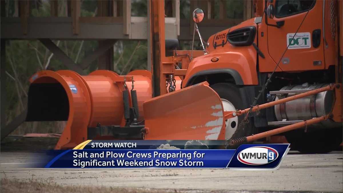 Plow drivers ready for first significant snowfall
