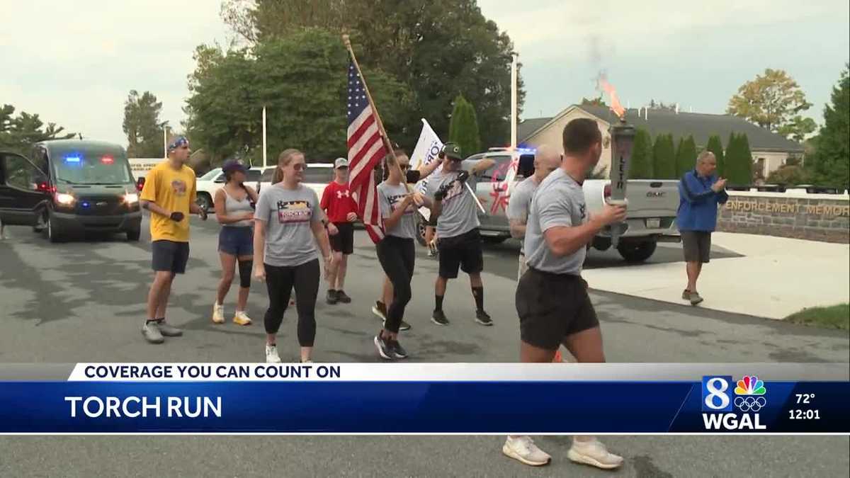 Susquehanna Valley law enforcement joins Special Olympics torch run
