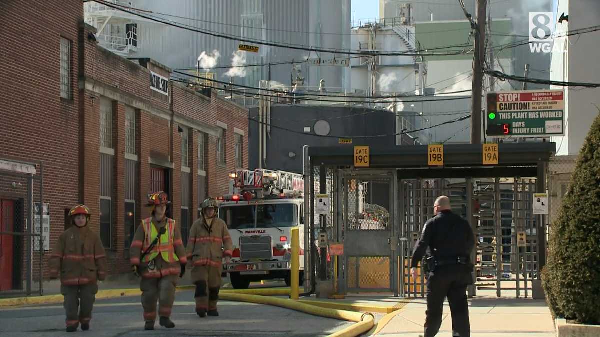 Two firefighters were hurt battling paper mill fire in York County over ...