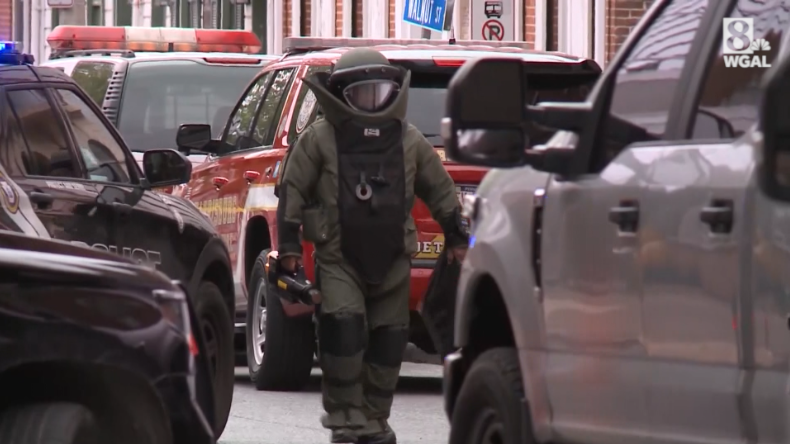 Man brought package with pipe bombs inside into Harrisburg police station