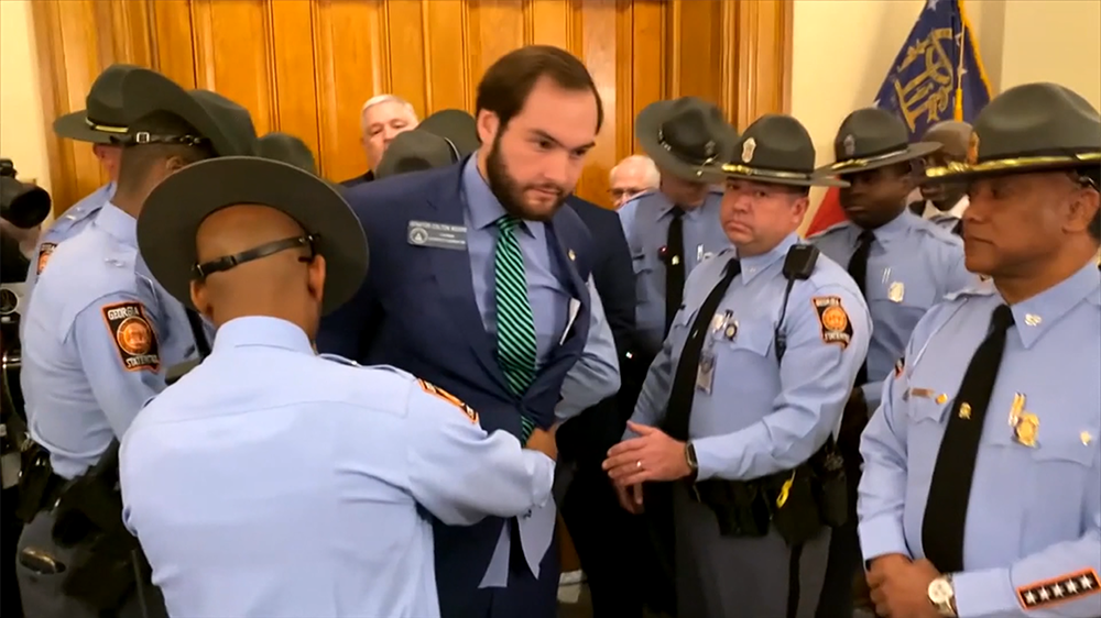 Georgia Senator Arrested at State Capitol During Gov. Address