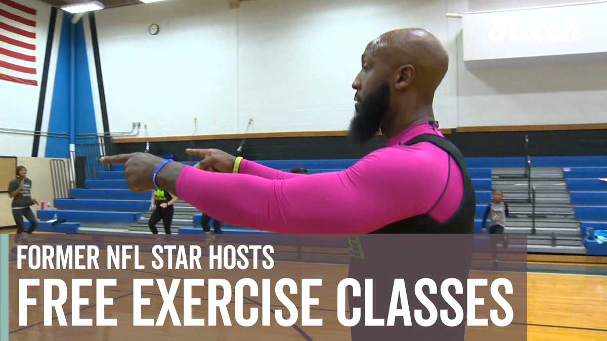 Former NFL star hosts free exercise classes